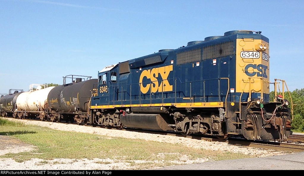 CSX GP38-2S 6346